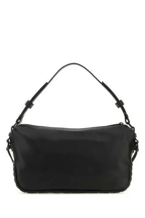Off-White Leather Biker Tire Shoulder Bag
