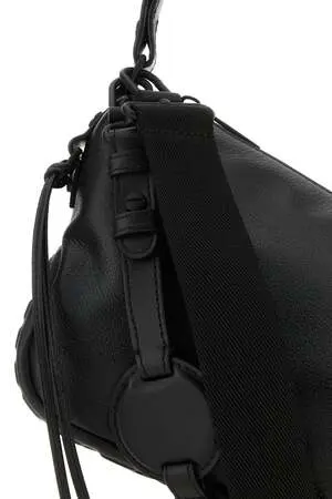 Off-White Leather Biker Tire Shoulder Bag