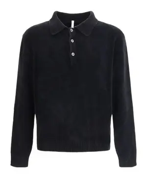 SUNFLOWER Long-sleeved Polo Shirt