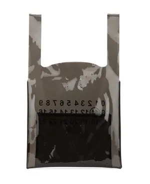 MAISON MARGIELA Number Print Tote Bag