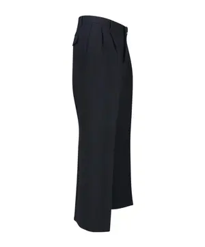 SUNFLOWER Tailored Straight-leg Trousers - Black