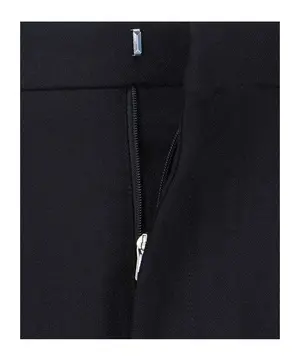 SUNFLOWER Tailored Straight-leg Trousers - Black