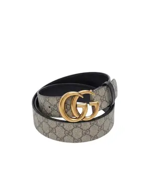 Gucci Metal Buckle Belt - Green