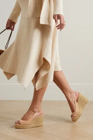STUART WEITZMAN Island Open-toe Wedge Espadrilles