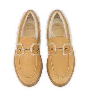 CHRISTIAN LOUBOUTIN Round Toe Loafers