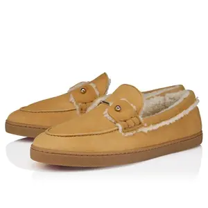 CHRISTIAN LOUBOUTIN Round Toe Loafers