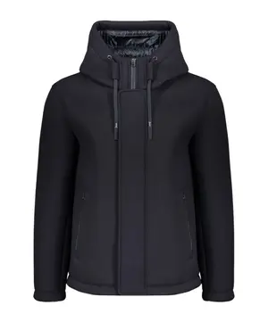 Herno Hooded Zip-up Jacket - Blue