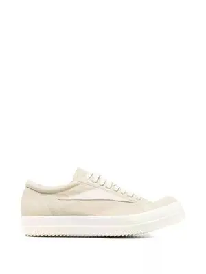 Rick Owens Contrast Panel Sneakers