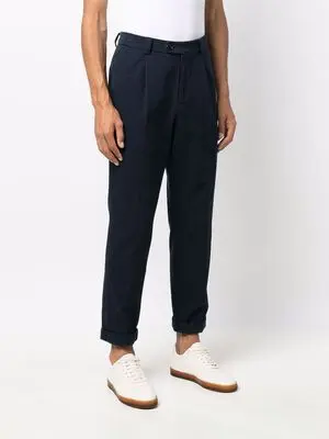 Brunello Cucinelli Slim Fit Chino Trousers - Black