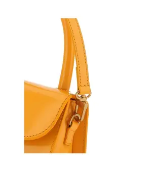 By Far Foldover Top Mini Tote Bag