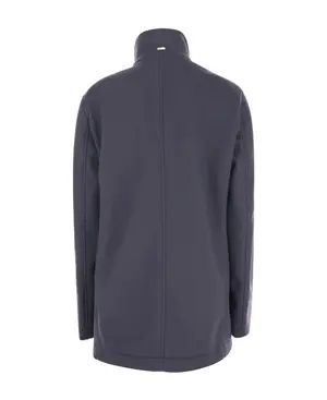 Herno Double-breasted High-neck Coat