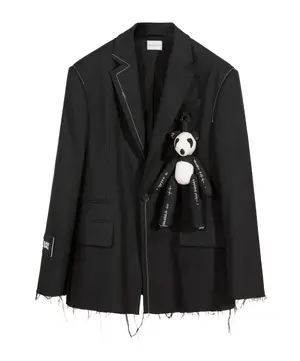 CHARLIE LUCIANO Panda Doll Suit - Black