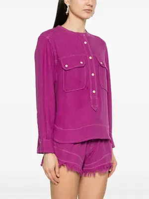 Isabel Marant Étoile Tecoyo Silk Blouse