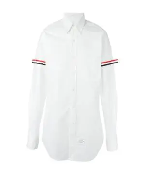 Thom Browne Grosgrain Armband Oxford Shirt