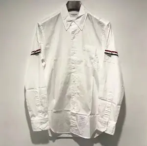 Thom Browne Grosgrain Armband Oxford Shirt