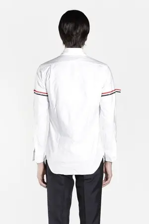 Thom Browne Grosgrain Armband Oxford Shirt