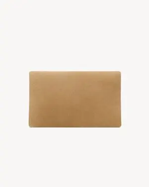 Saint Laurent Cassandre Large Envelope Pouch - Golden Leaf