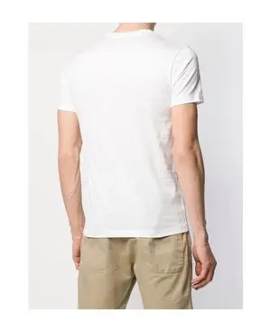 Versace Logo Embroidered T-shirt