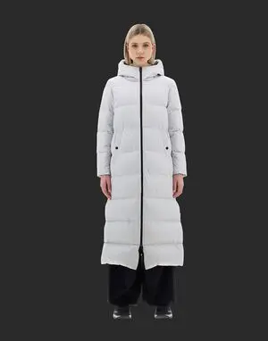 Herno Zip-up Hooded Long Coat