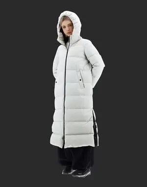 Herno Zip-up Hooded Long Coat