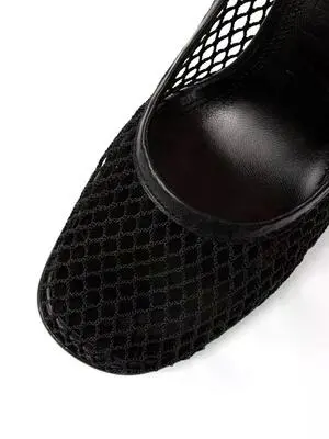 SOULIERS MARTINEZ Beatriz Mesh Slingback Pumps