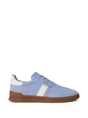 Polo Ralph Lauren Heritage Era Suede Striped Leather Sneakers - Blue