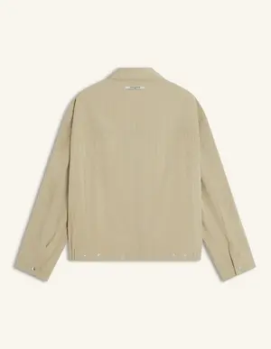 Maison Kitsuné Zip-up Jacket With Fox Logo Detail