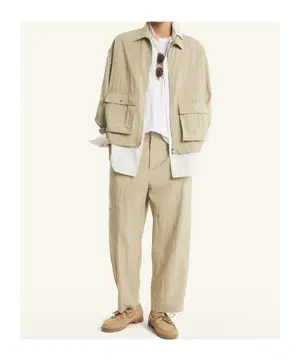 Maison Kitsuné Zip-up Jacket With Fox Logo Detail