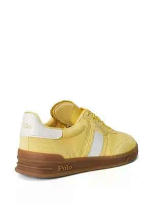 Polo Ralph Lauren Suede Stripe Leather Sneakers