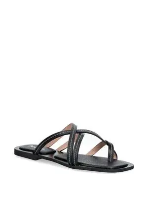 POLLINI Strappy Contrast-stitch Sandals