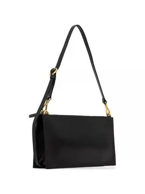 POLLINI Logo Patch Zip-top Tote Bag
