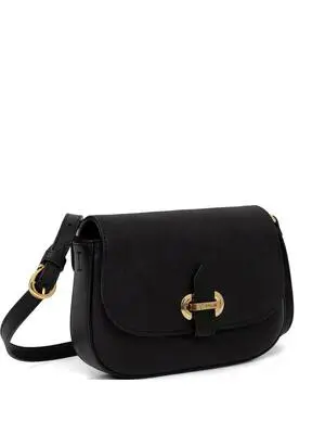 POLLINI Logo-plaque Crossbody Bag - Black