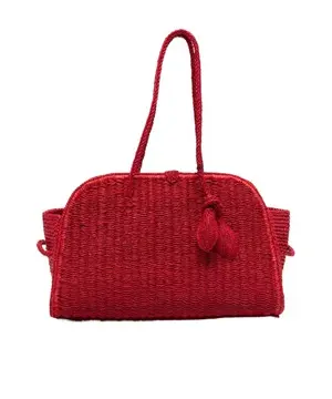 Jacquemus Woven Raffia Shoulder Bag