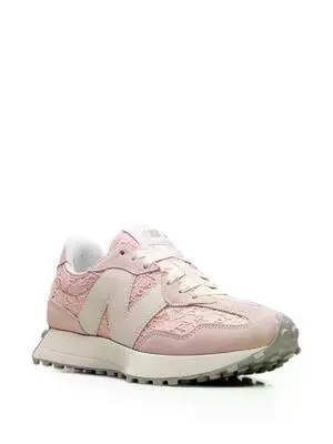 NEW BALANCE 327 Lace Paneled Sneakers