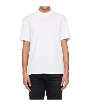 Balmain Regular Fit Monogram Sponge T-shirt