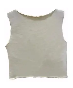 CHARLIE LUCIANO Graffiti Heart Sleeveless Vest