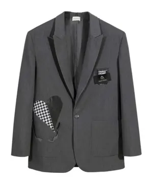 CHARLIE LUCIANO Long-sleeved Suit Jacket