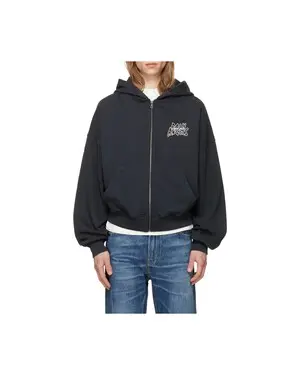 Palm Angels Graphic Zipped Hoody