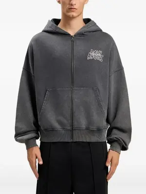 Palm Angels Graphic Zipped Hoody