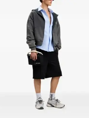 Palm Angels Graphic Zipped Hoody