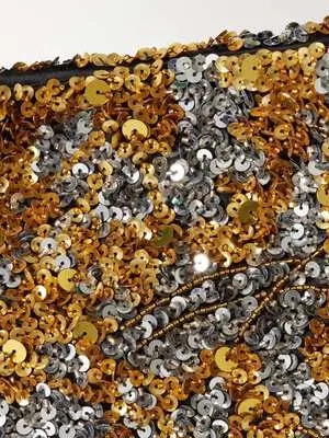 Dries Van Noten Embellished Sequined Shoulder Bag