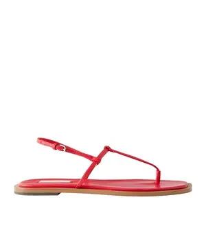 TOTEME T-strap Flat Sandals