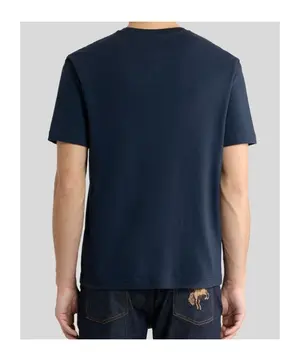 Etro Cotton Jersey T-shirt With Parrot Embroidery