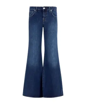 7 For All Mankind Low-rise Flared Jeans