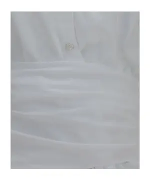 7 For All Mankind Long Sleeve Knot Waist Shirt - No
