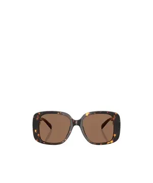 Tory Burch Geometric Sunglasses - Brown