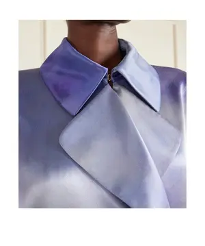 Gabriela Hearst Long Sleeved Belted Coat - Multicolor