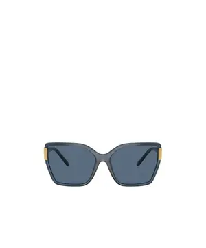 Tory Burch Eleanor Oversize Sunglasses - Blue