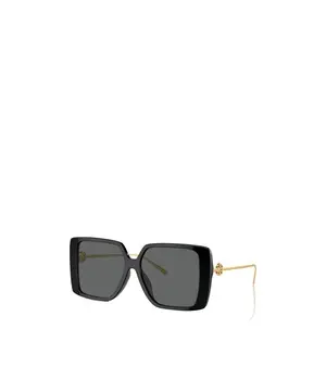 Tory Burch Miller Oversize Rectangle Sunglasses
