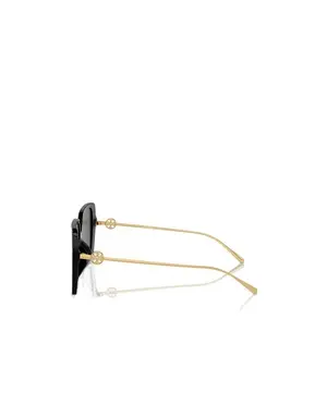 Tory Burch Miller Oversize Rectangle Sunglasses